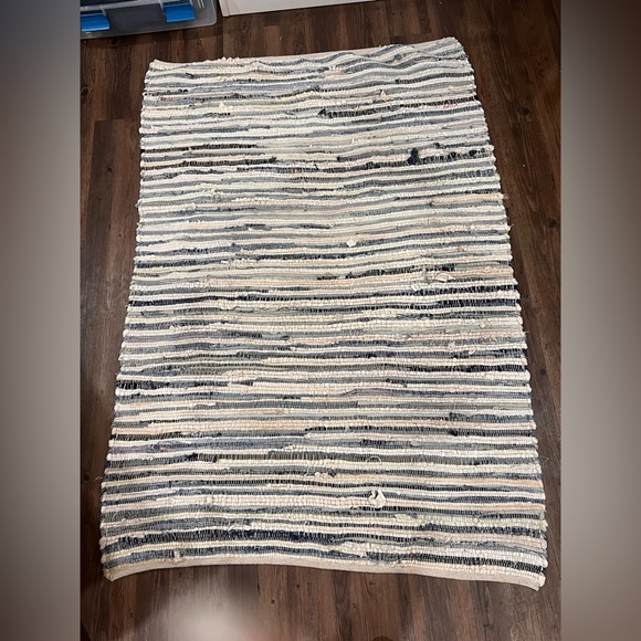 Accents | 8x1 Clean Denim Accent Rag Rug Perfect In Any Decor | Poshmark